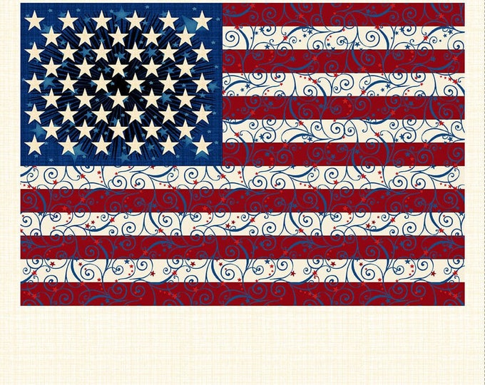 Liberty Hill Flag Panel - Priced by the Panel - Liberty Hill by Color ...