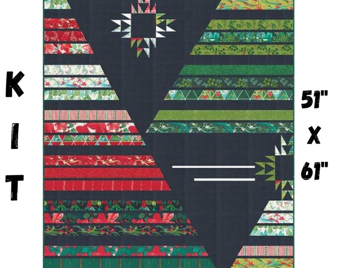 Queen Bee Quilt Kit - 53" X 61" - Dan Morris Creative Group - Etsy