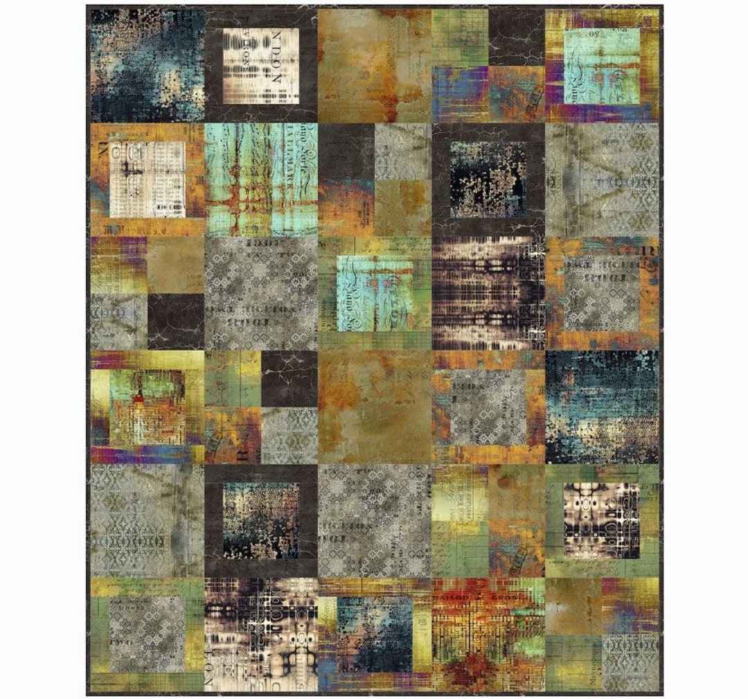 Nantucket Quilt Bundle Featuring Fabric by Tim Holtz and Pattern by ...