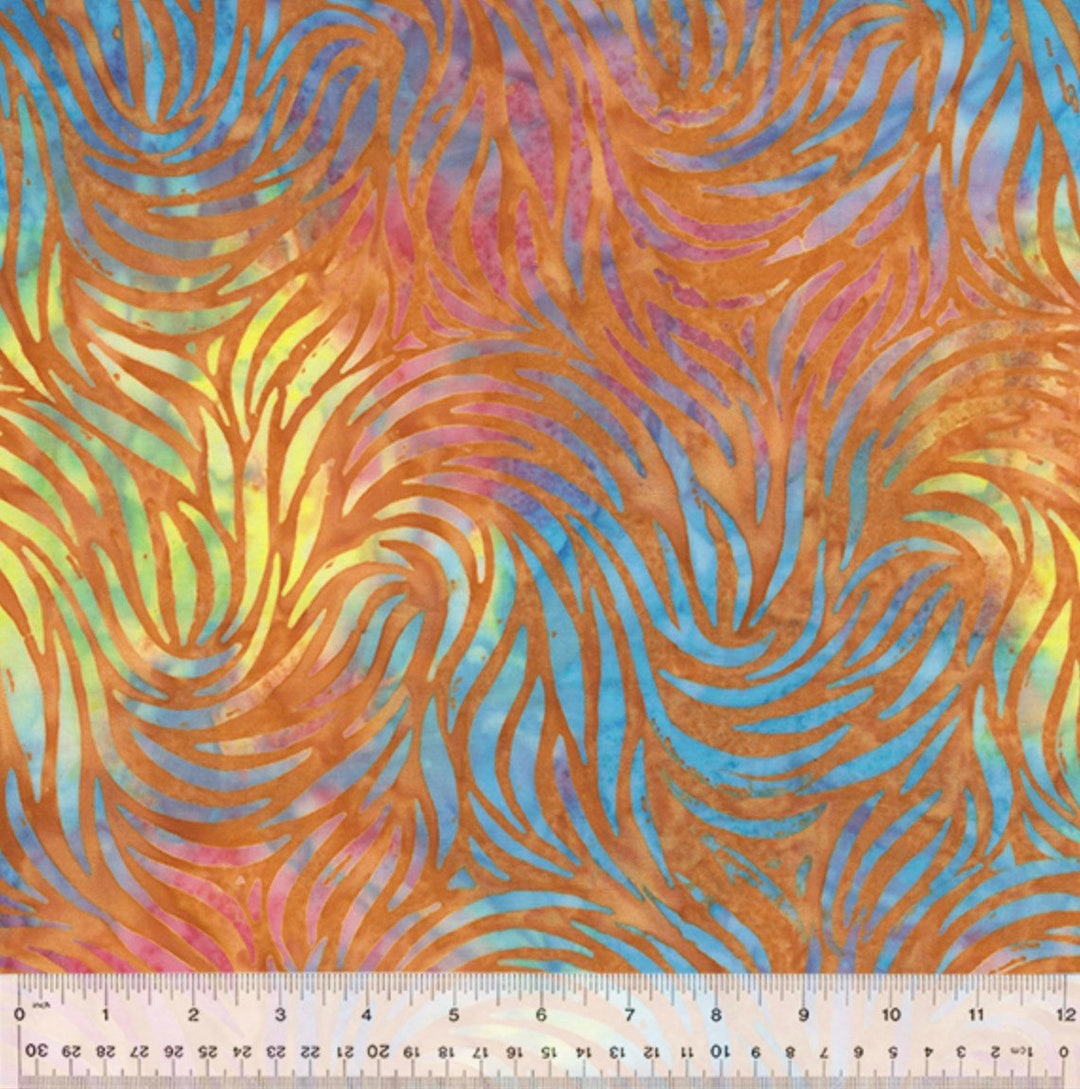 Splash Batiks Palm Coral Reef - Sold by the Half Yard - QE6 Splash ...