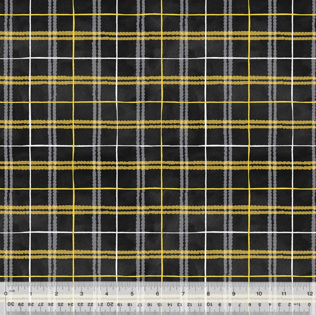 Picnic Blanket Plaid Black - Sunshine Daydream by Robin Roderick for ...