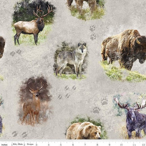 Nature Fabric by the Yard - Etsy