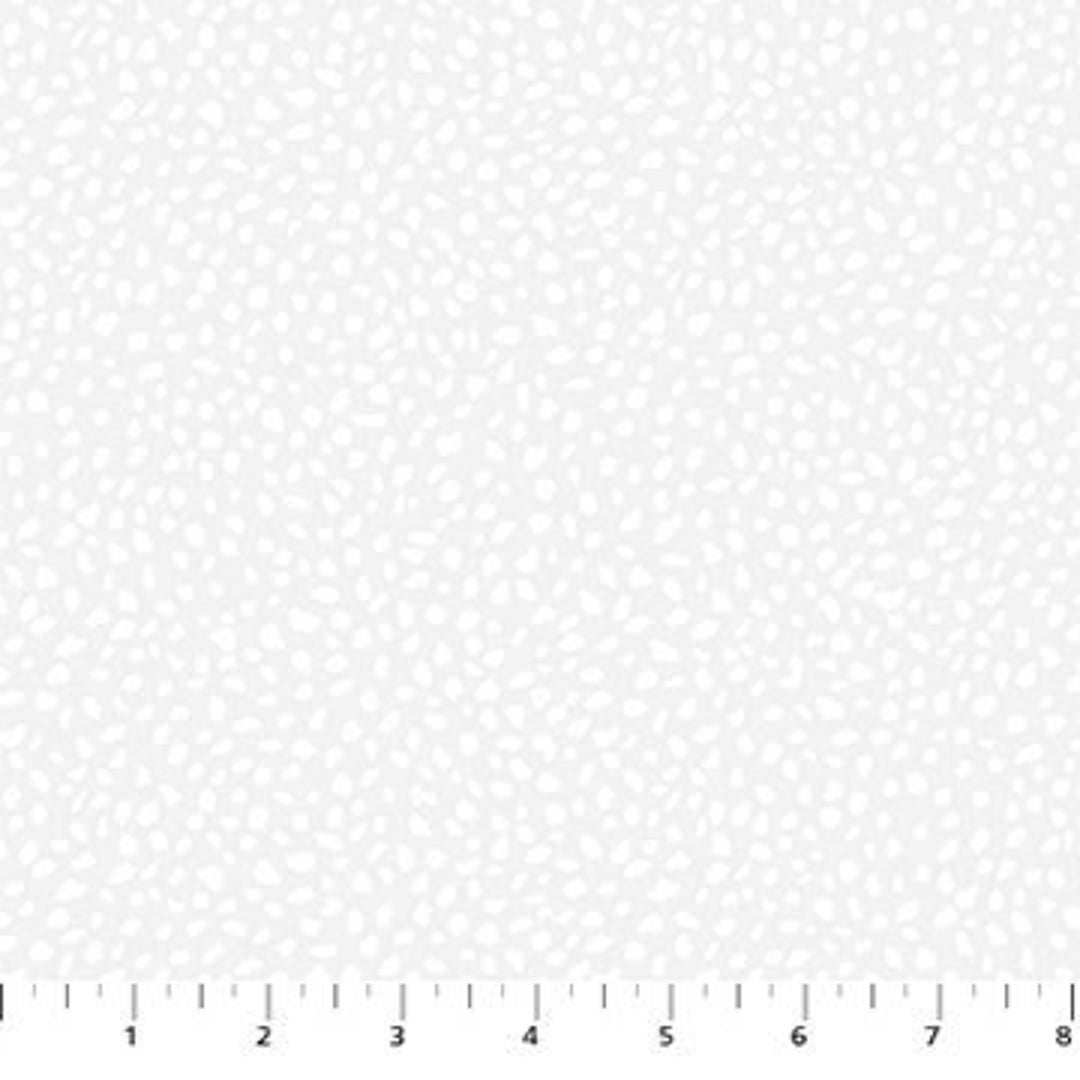 Spotty White on White - Priced by the Half Yard/cut Continuous ...