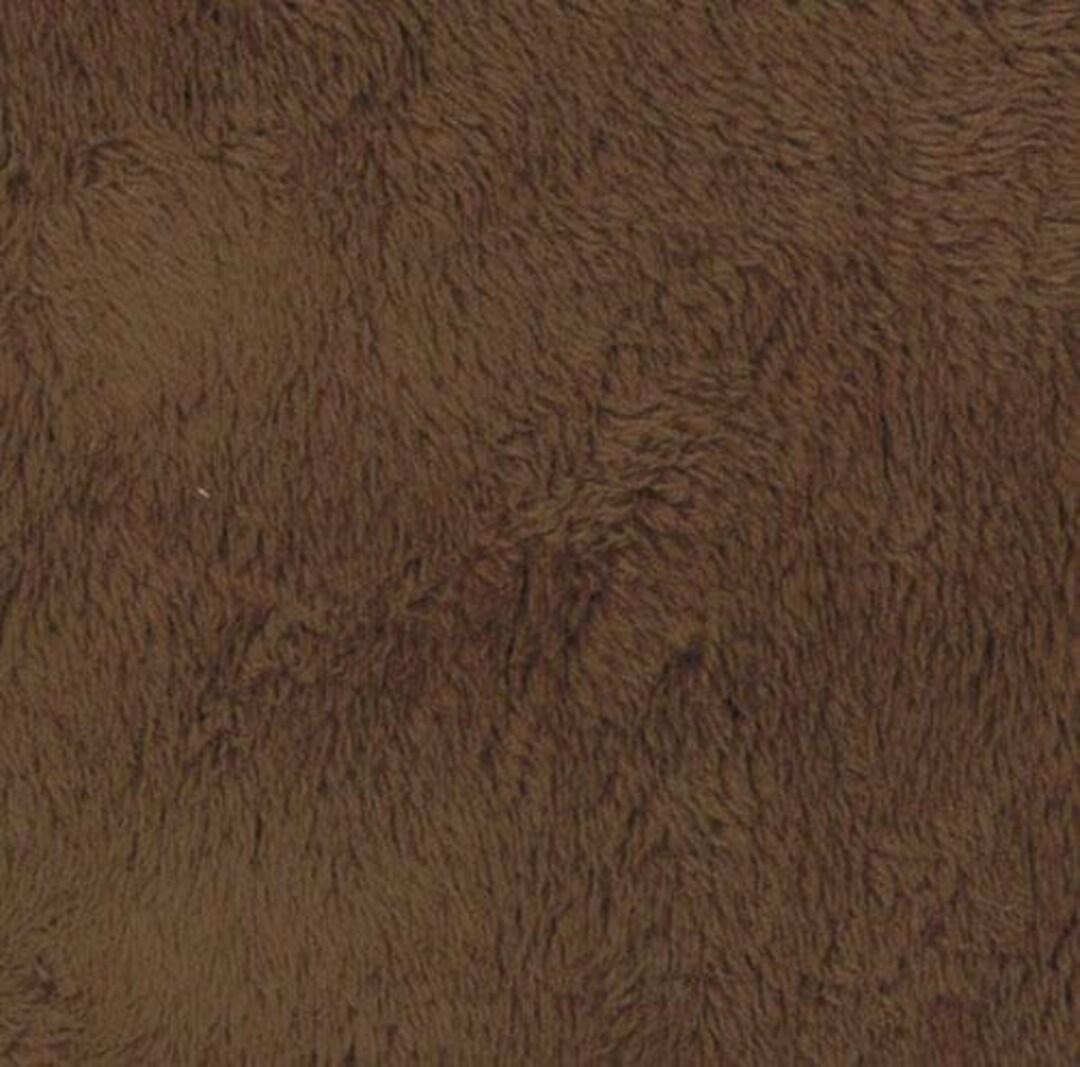 Fireside Soft Textures in Chocolate Brown - Sold by the Half Yard - 60 ...