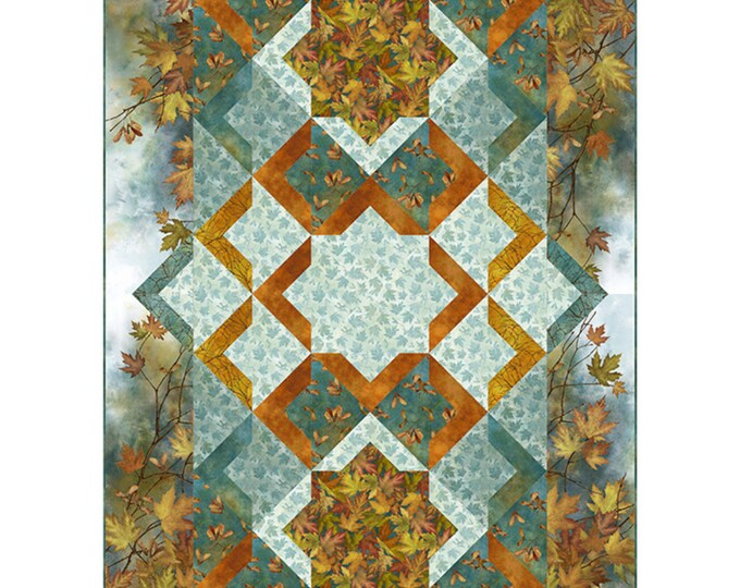 Windswept Quilt Kit - Autumn Splendor - Stonehenge Fabrics - 60" X 80" - Etsy
