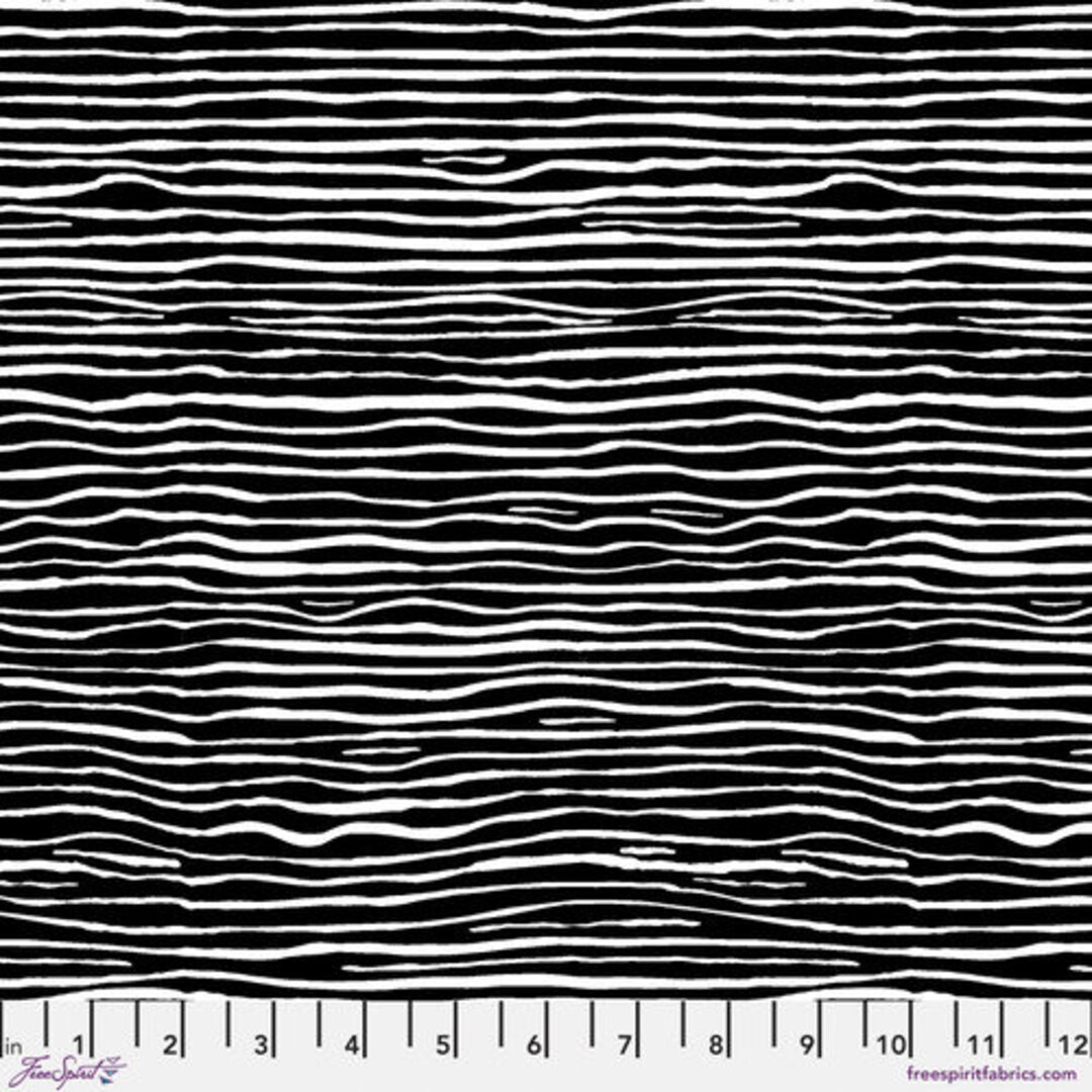 Creased Black - Priced by the Half Yard/cut Continuous - Brandon Mably ...