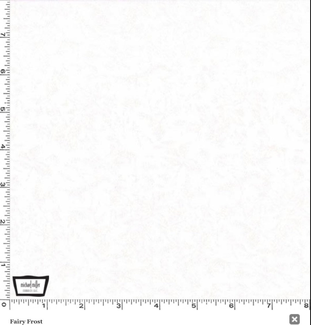 Fairy Frost Snow Sold by the Half Yard Pearlized Michael Miller CM0376 ...