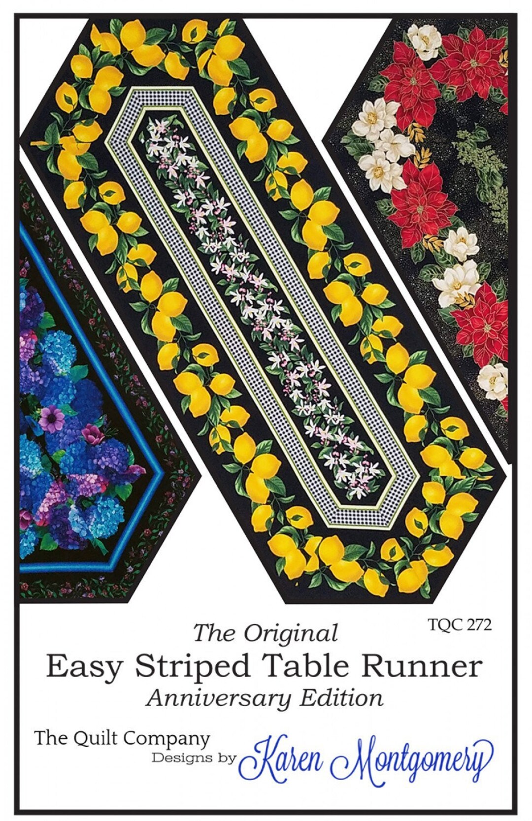 Easy Stripe Table Runner Pattern Border Stripe Karen Montgomery Paper ...