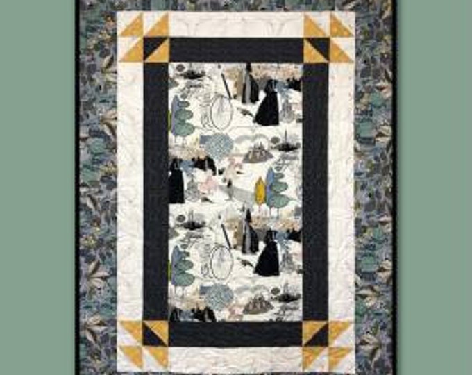 Fernanda Quilt Pattern - Panel Quilt Pattern - Postcard Pattern - Villa ...