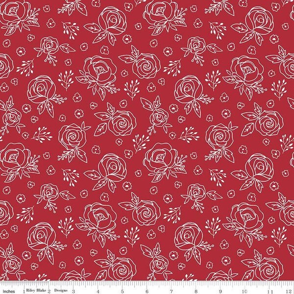 Red and White Fabric - Etsy