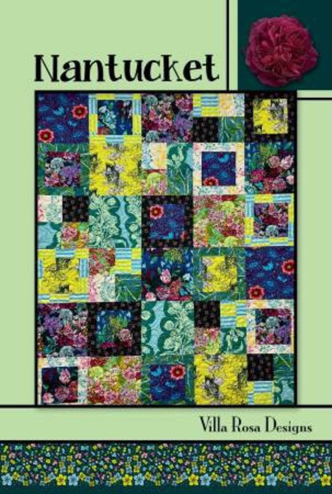 Nantucket Quilt Pattern Postcard Pattern Pat Fryer Villa Rosa Designs ...