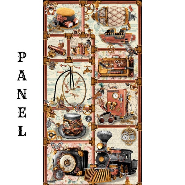 Steampunk Quilt - Etsy