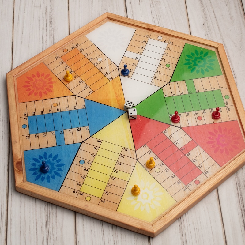 Parcheesi Board Game - Etsy