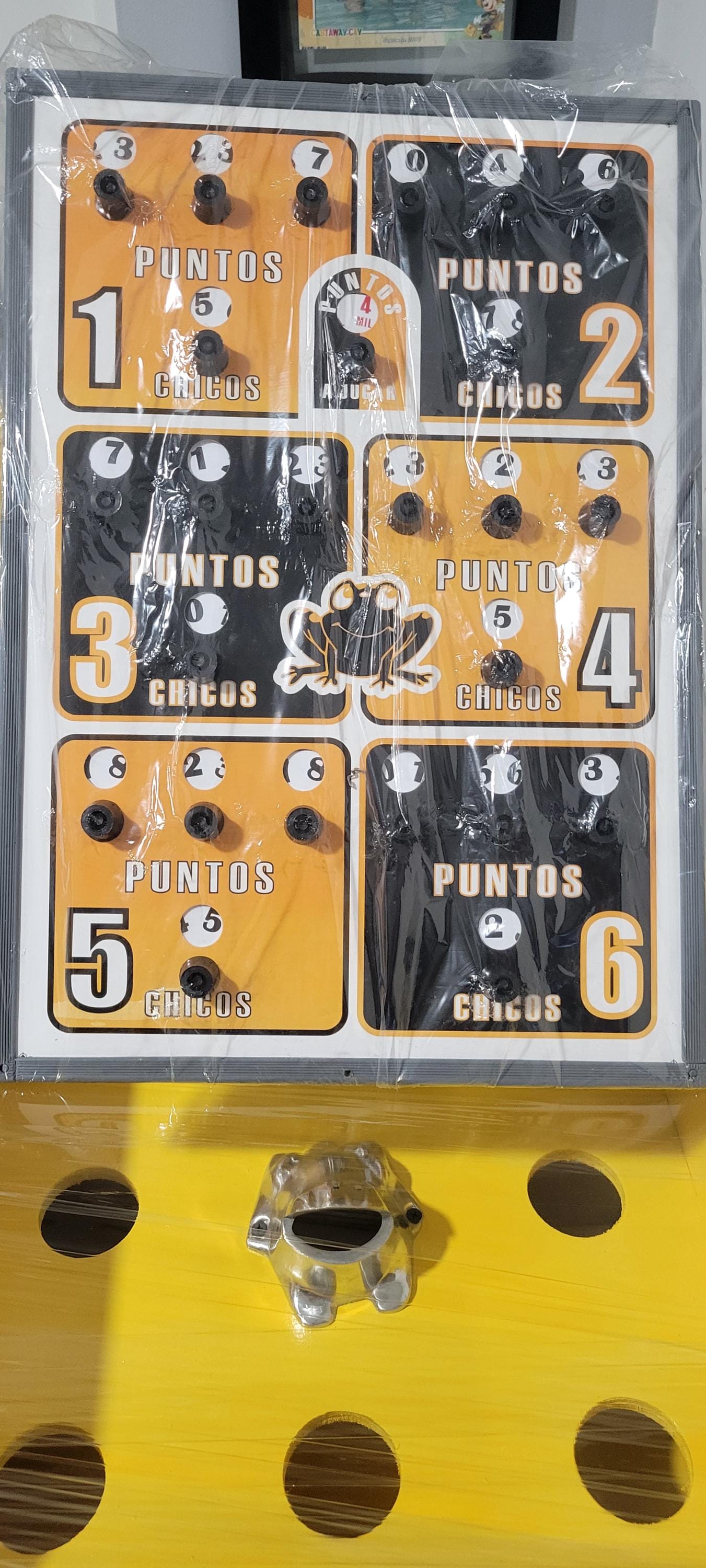Juego De Sapo O Rana Colombiano . Colombian Game. Free Pick up for ...