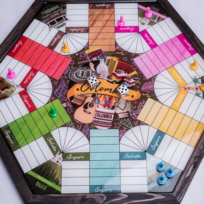 Parcheesi Board Game - Etsy