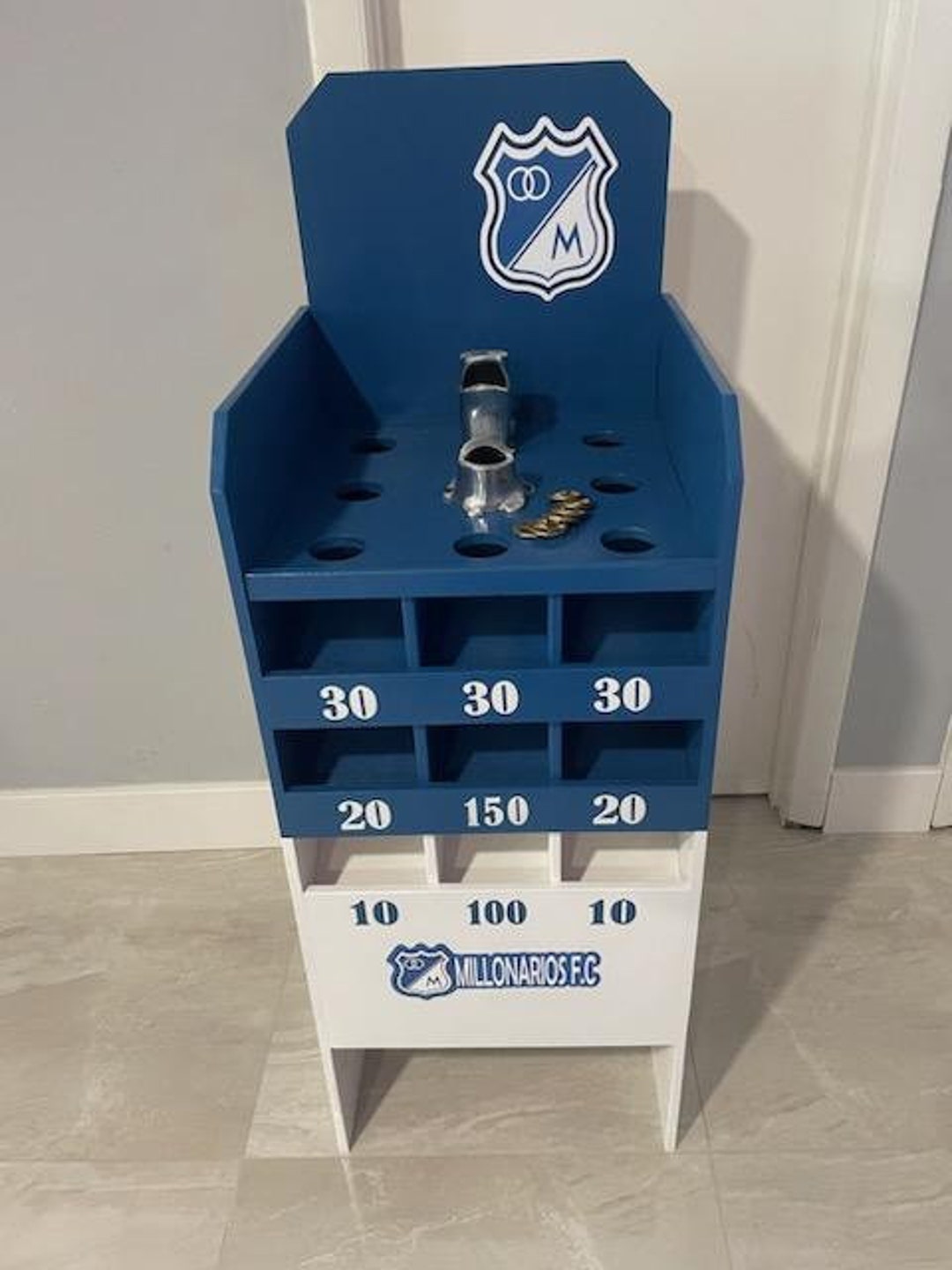 Juego De Sapo O Rana Colombiano . Millonarios Team. Futbol Colombiano ...