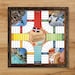 Parcheesi Board for 4 Players - DOMINICAN REPUBLIC BOARD. Hand Made ...