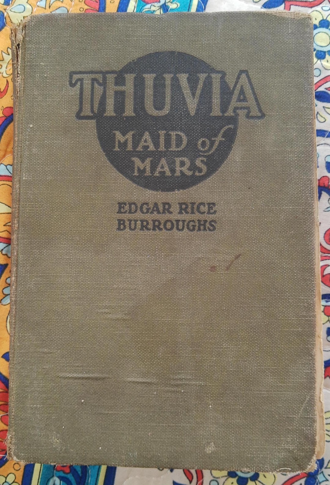 1920 First Edition, THUVIA Maid of Mars, Edgar Rice Burroughs. A ...