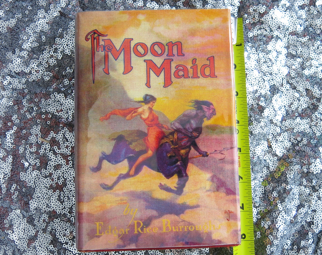1927 the Moon Maid Book by Edgar Rice Burroughs, Dust Jacket - Etsy