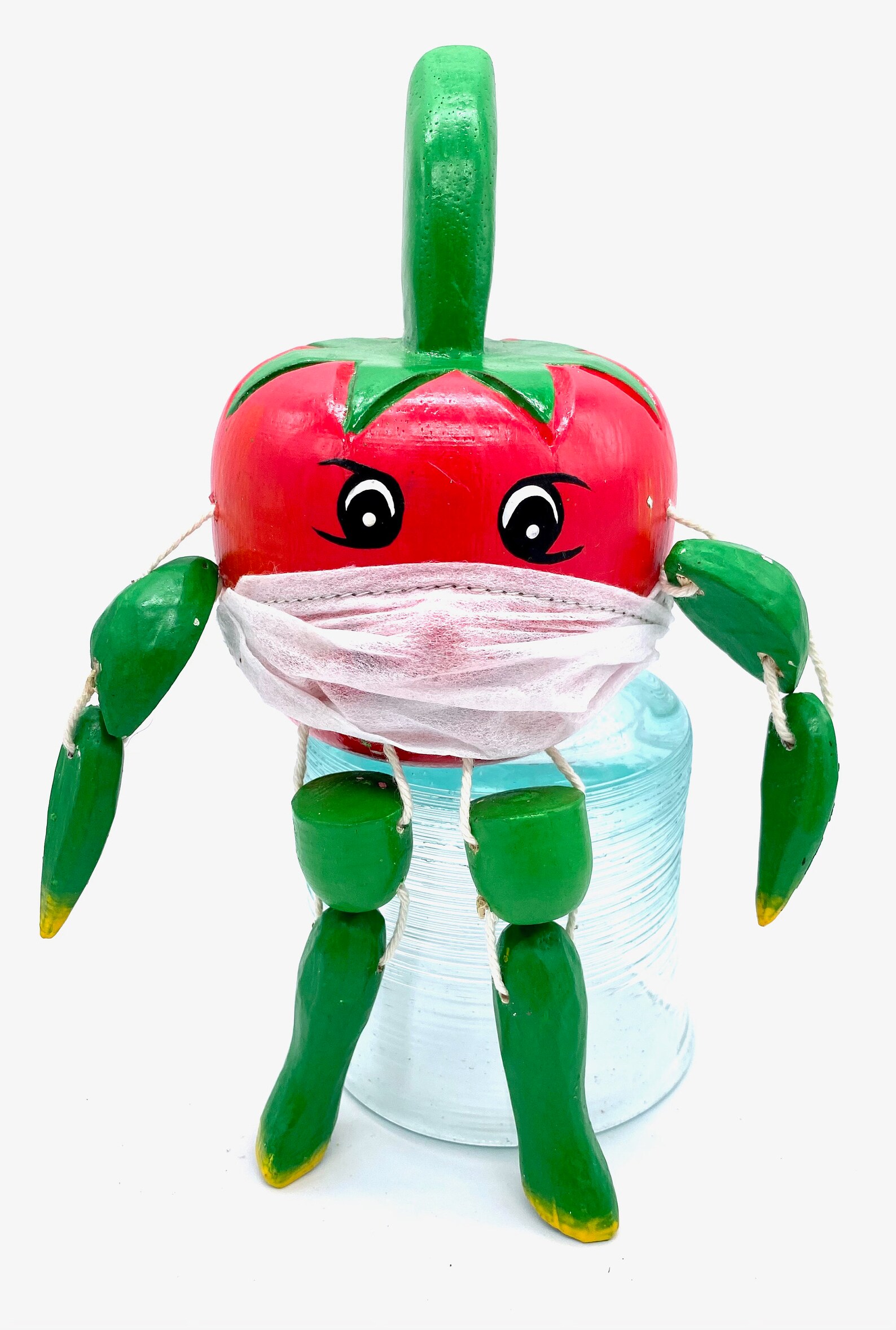 Tomato Sitting Vegetable Puppet Get the Whole Stew Ask - Etsy