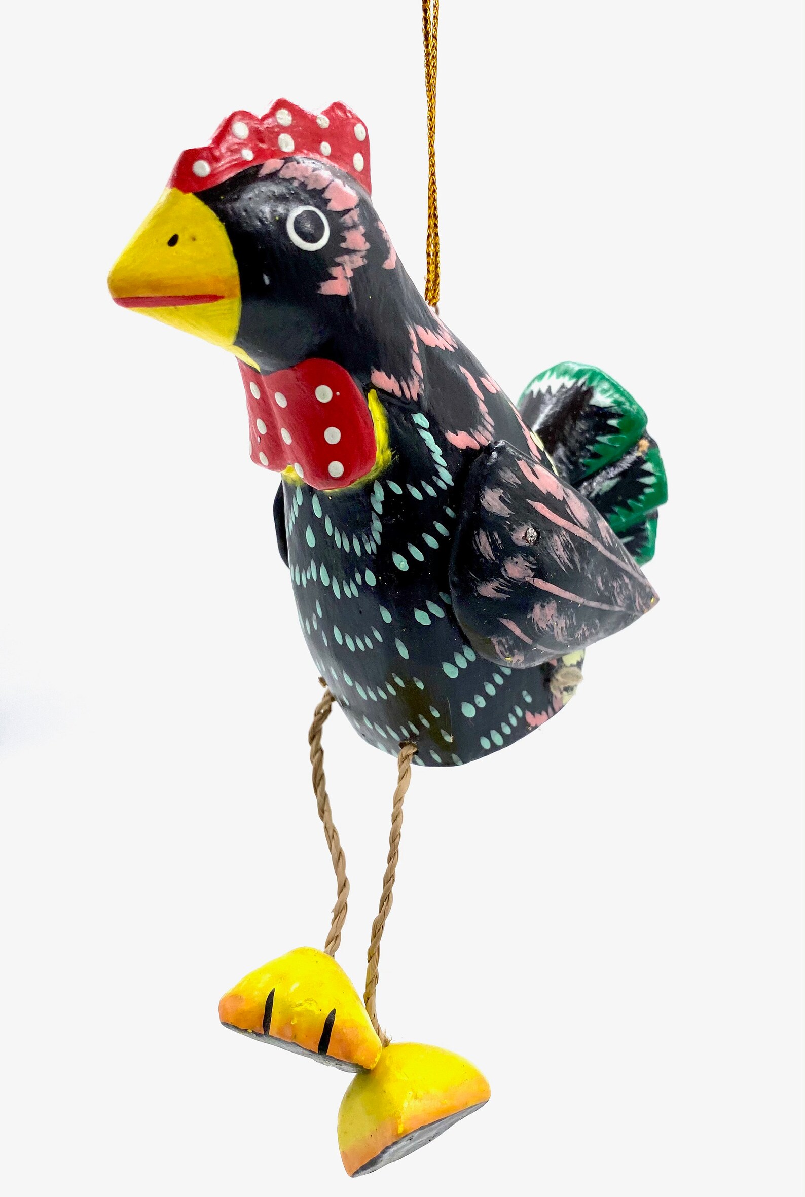 Talle Leg Rooster Christmas Tree Ornament - Etsy Australia