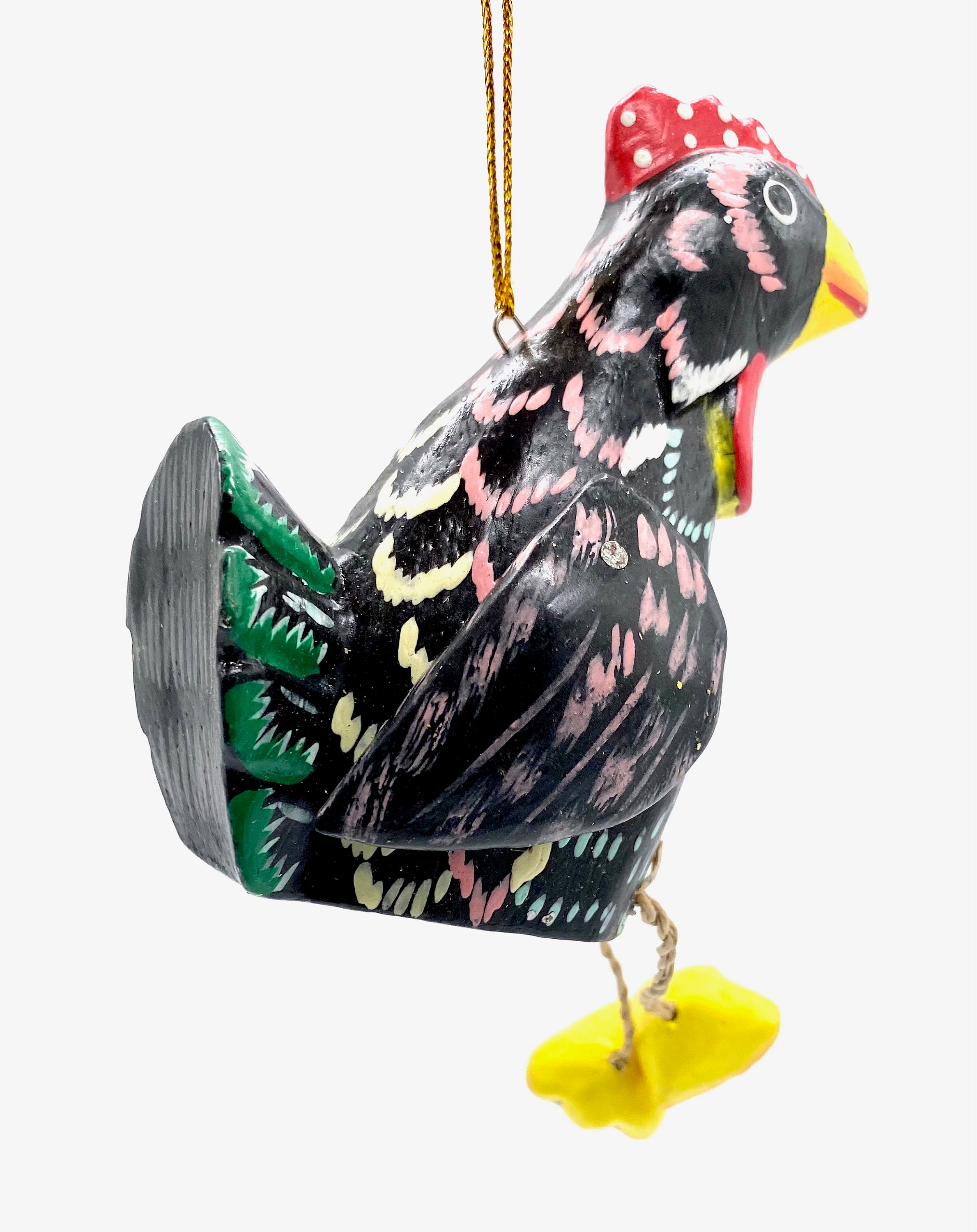 Talle Leg Rooster Christmas Tree Ornament - Etsy Australia