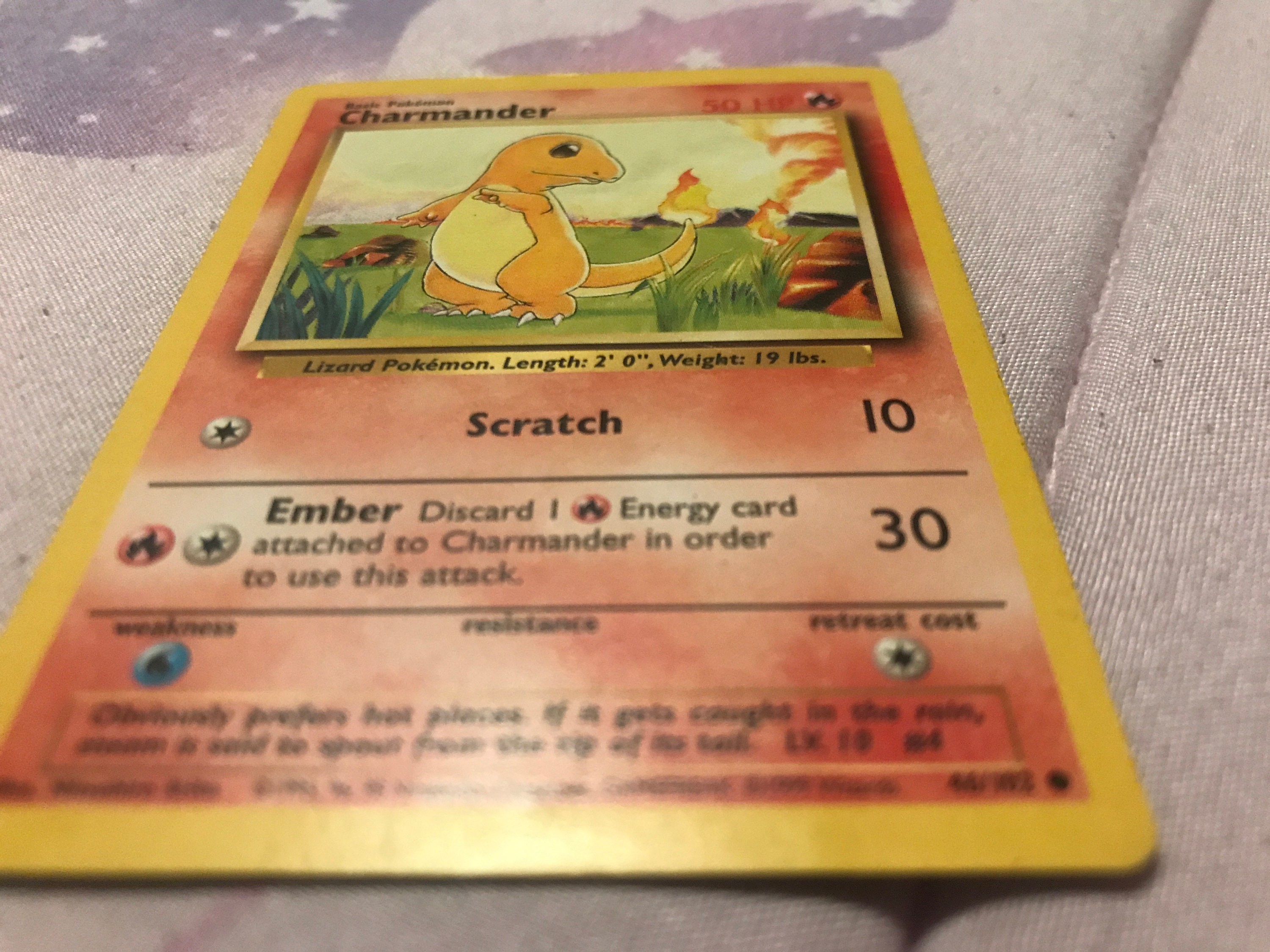 1999 46 Charmander Playing Card - Etsy
