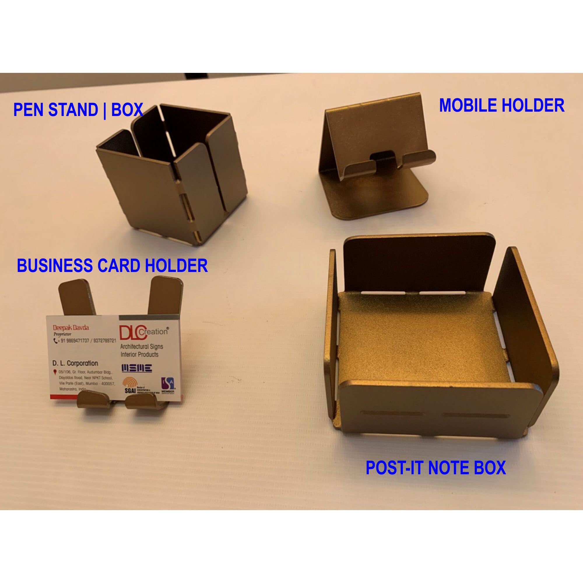 Unique Desk Office Accessories made by 3mm Solid Aluminum | Etsy