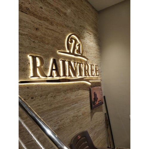 Back Lit Signs Custom LED Logo & Letters Wall Art Décor - Etsy