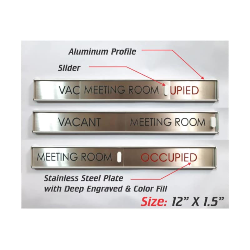 Occupied Office Door Sign - Etsy