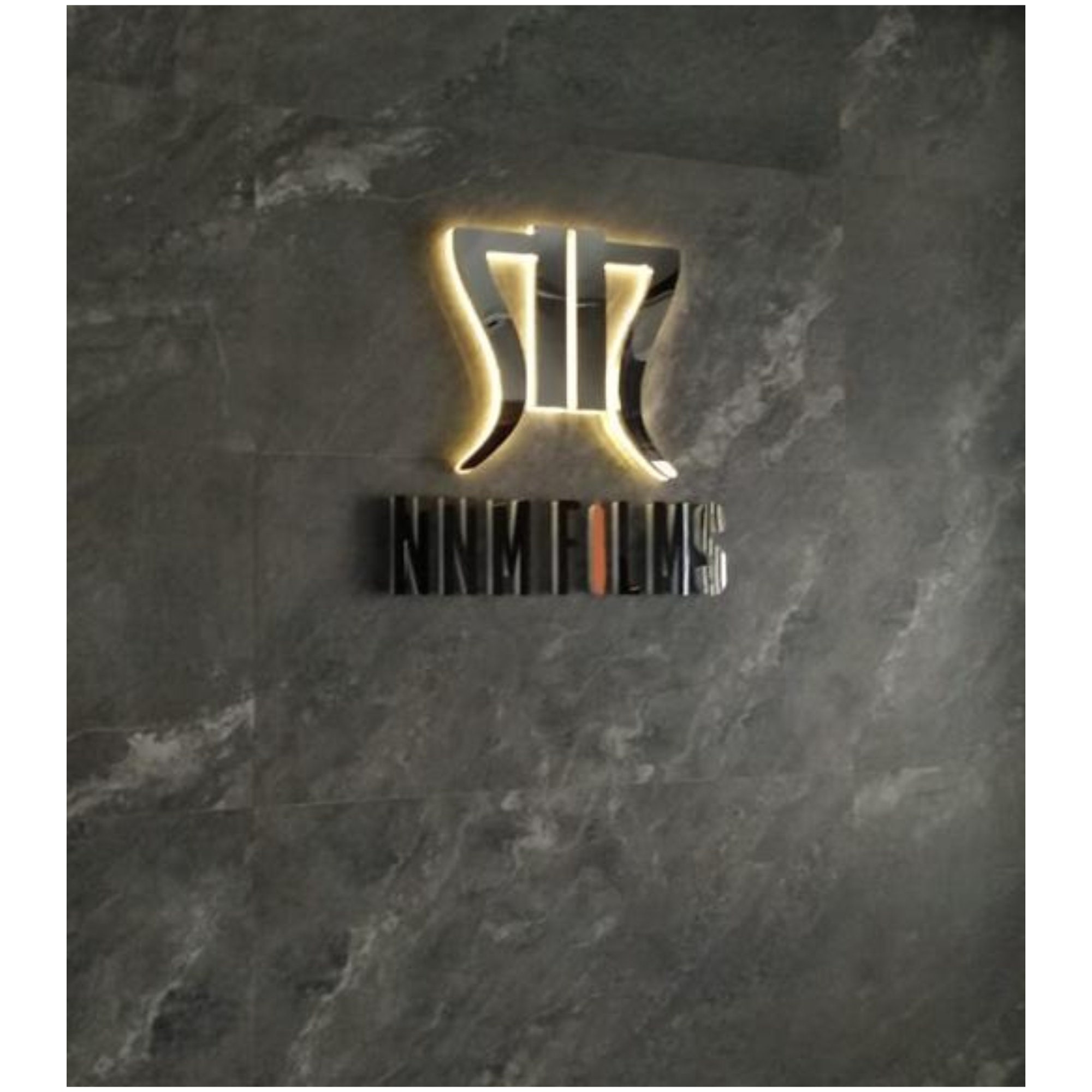 Back Lit Signs Custom LED Logo & Letters Wall Art Décor Emblem Signs 3D ...