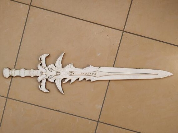 Wood Sword from the game file DXF file for Laser Cut and CNC | Etsy