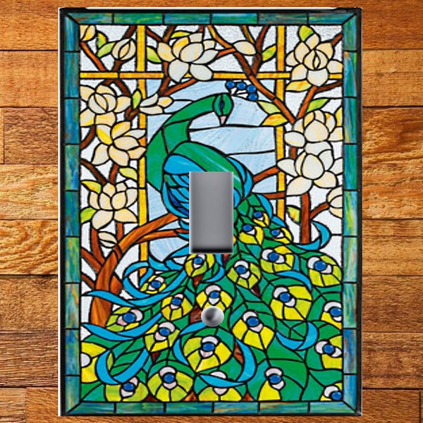 Stained Glass Switch Plate Cover - Etsy