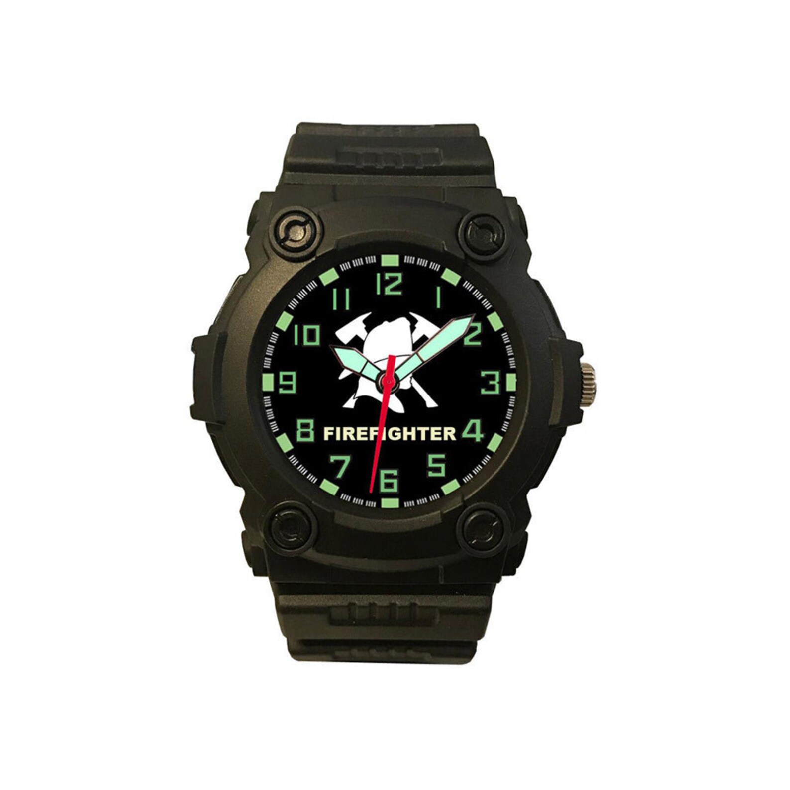 US Firefighter Rubber Wrist Watch - Etsy