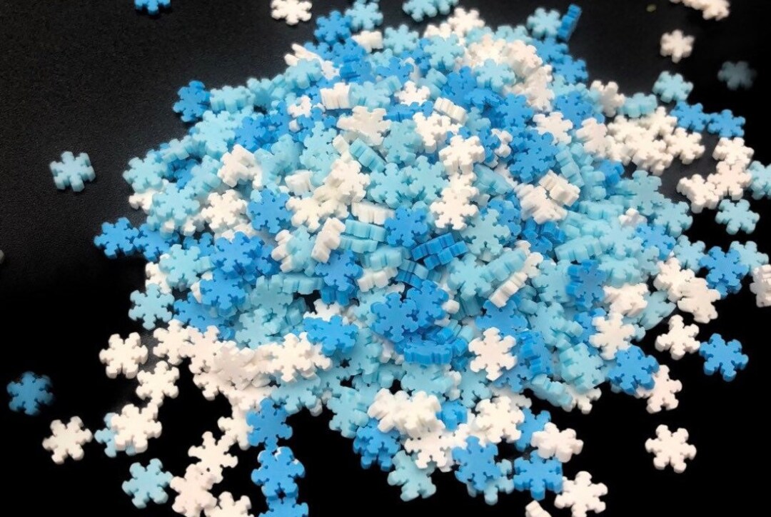Snowflake Slices 100 GRAMS - Etsy