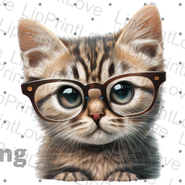 Kitten Clipart - Etsy