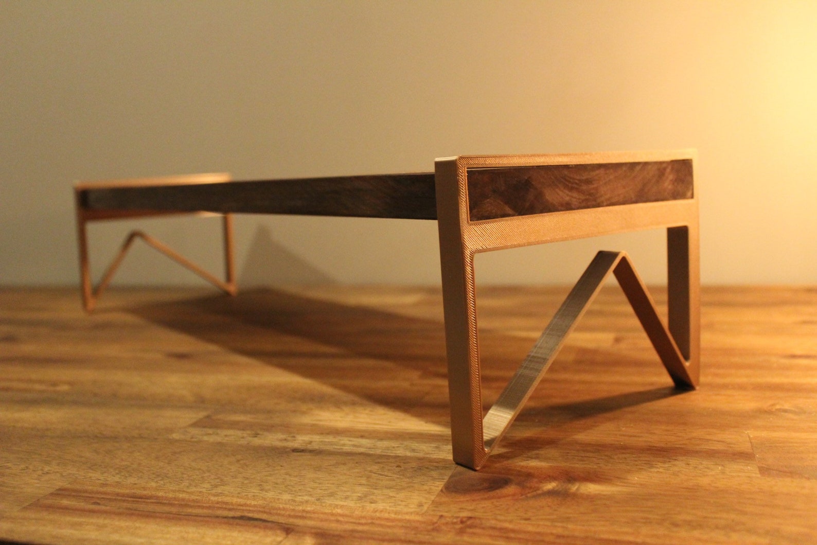 Minimalistic Wooden Monitor Stand Computer Stand Monitor - Etsy