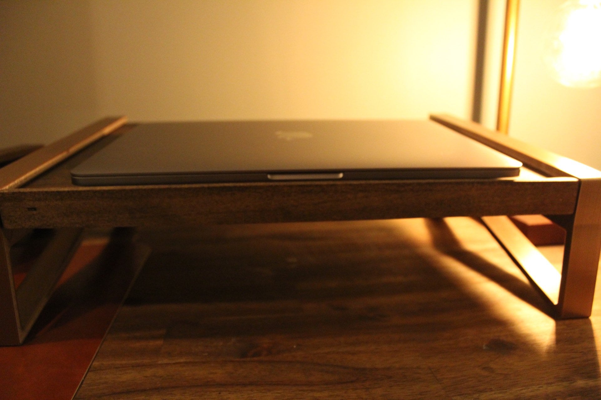 Minimalistic Wooden Laptop Stand Computer Stand Office | Etsy