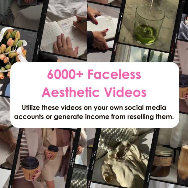 Girl Aesthetic Reels - Etsy