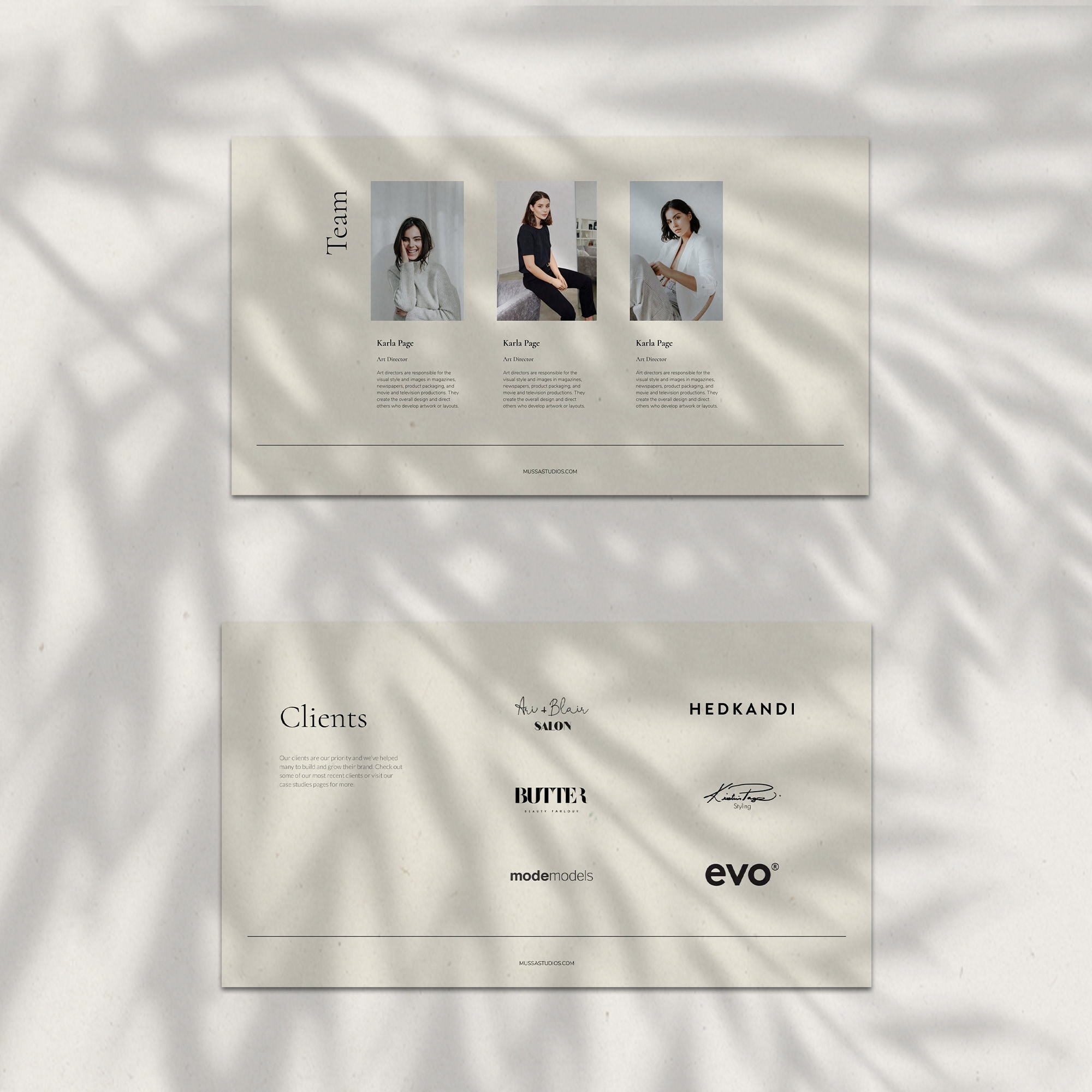 Beige Pitch Deck Google Slides Presentation | Portfolio Template ...