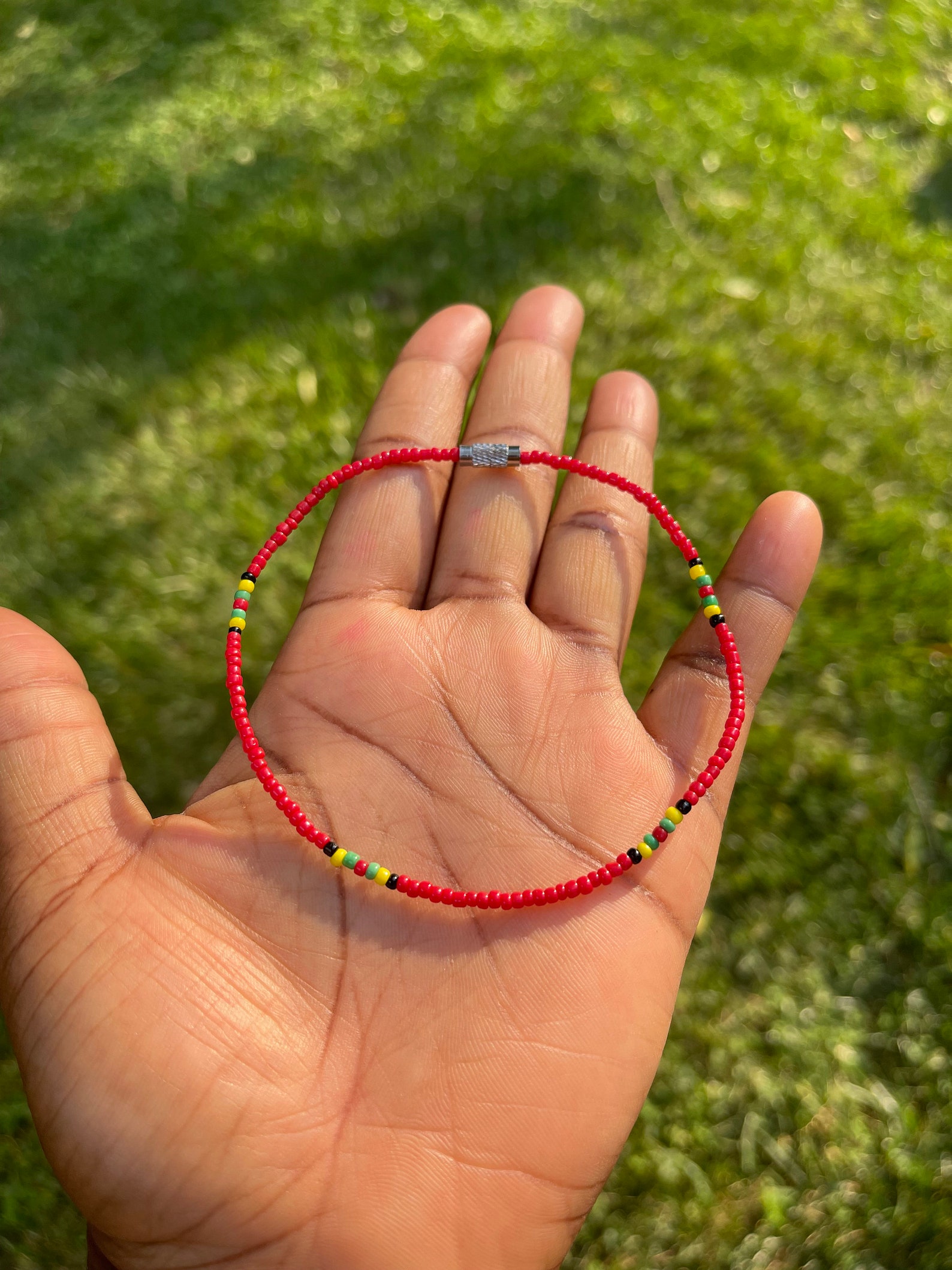 Colorful Beaded Anklets - African Styles Anklets - Assorted Colors ...