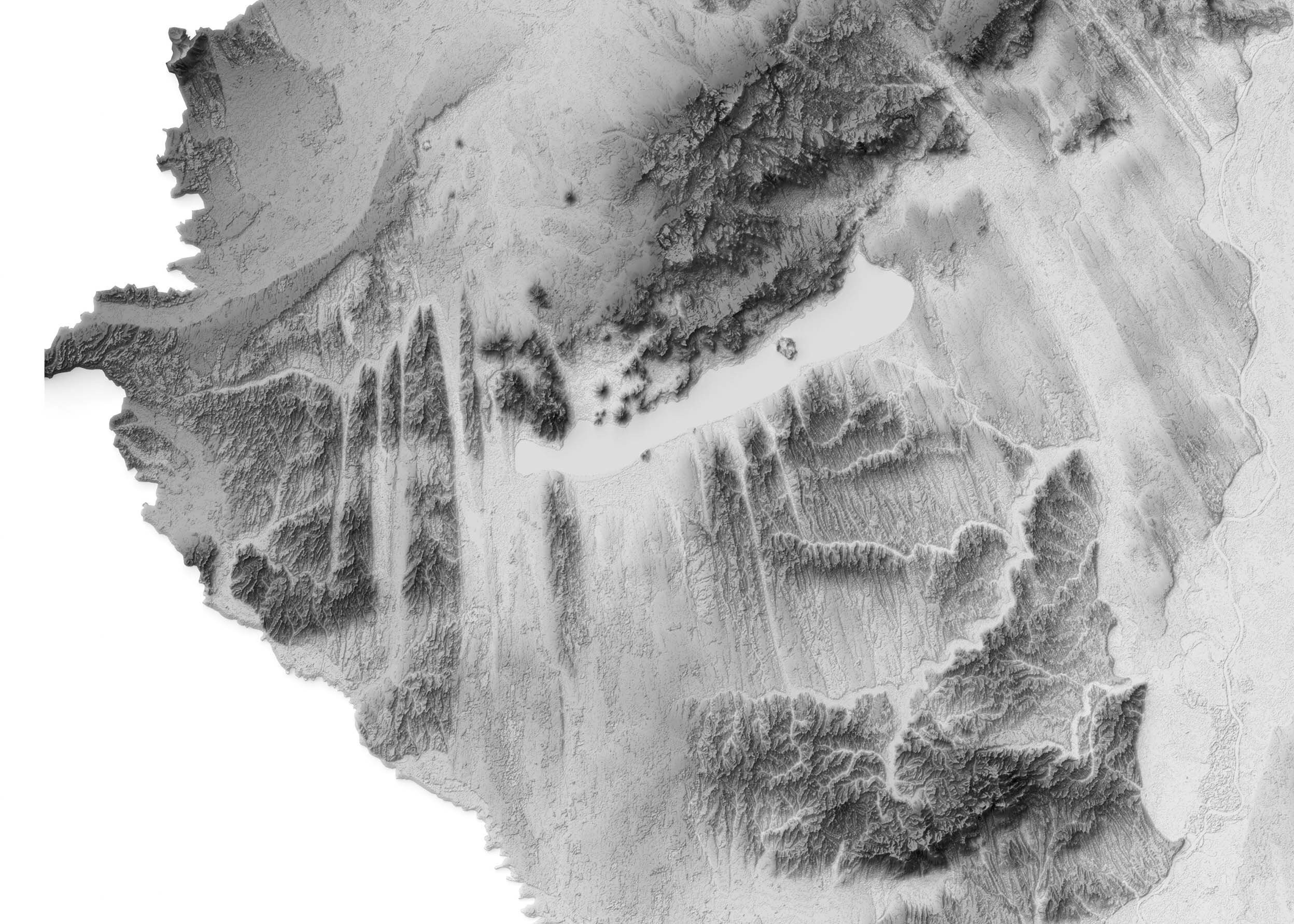 Hungary Relief Map Print / Poster 3D Effect Topography Map - Etsy UK