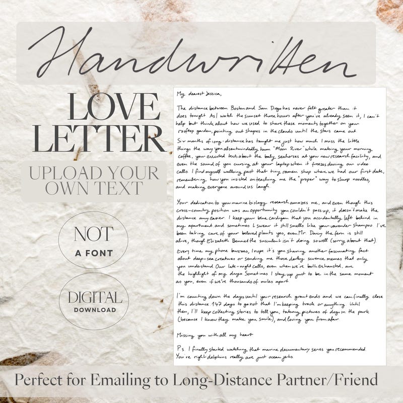 Love Letter - Etsy