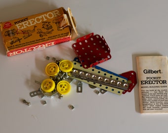 Antique Erector Set - Etsy