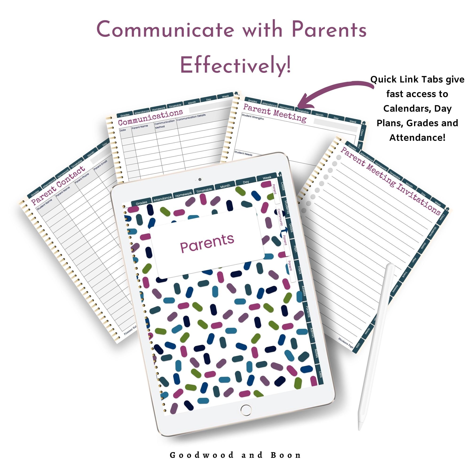 Free digital teacher planner goodnotes 2022 - foptlittle