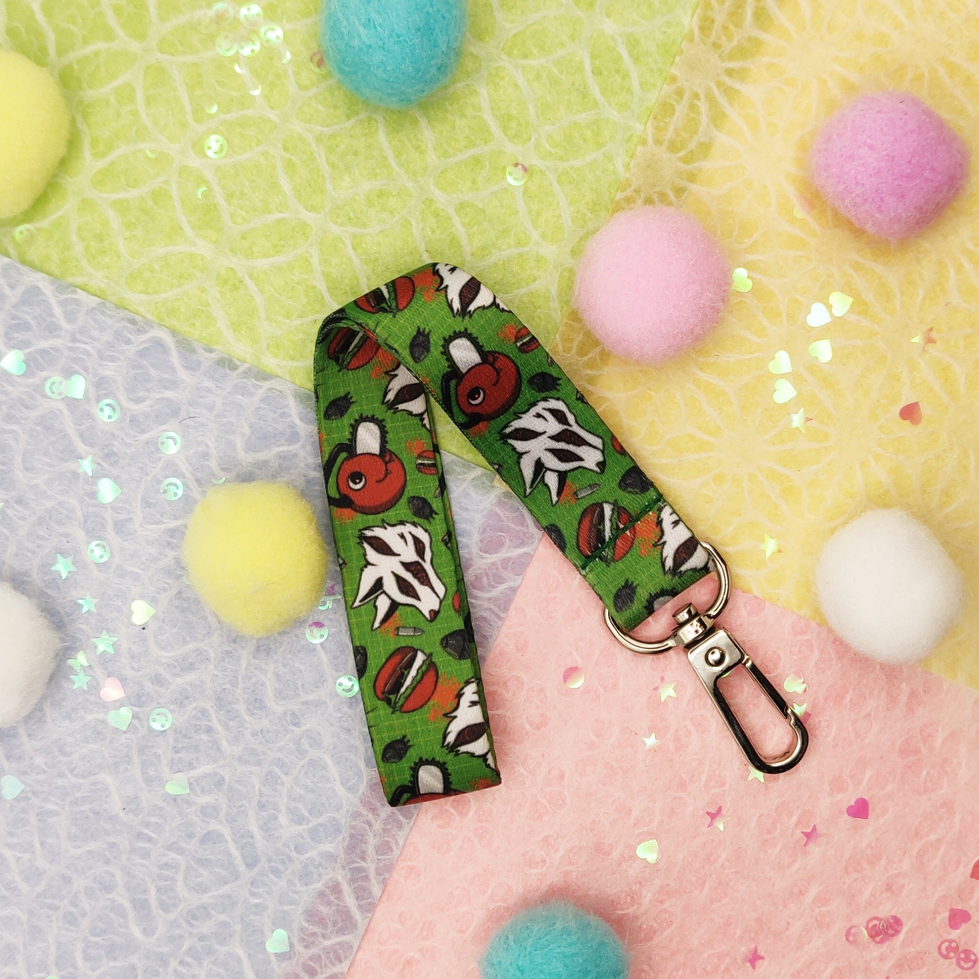 CSM Chainsaw Friends Anime Lanyard Phone Strap - Etsy