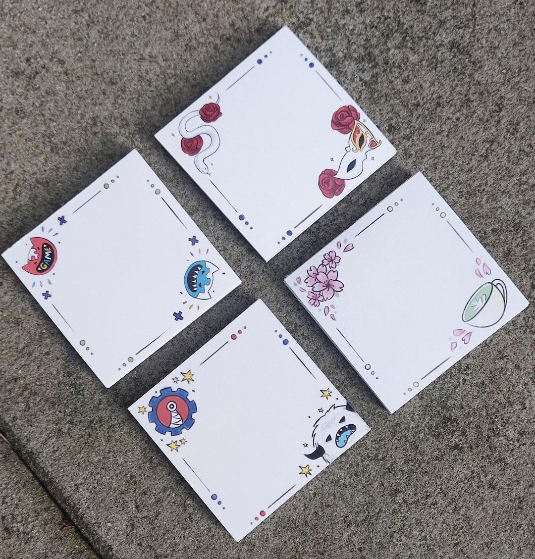 Sk8 the Infinity Notepads - Etsy