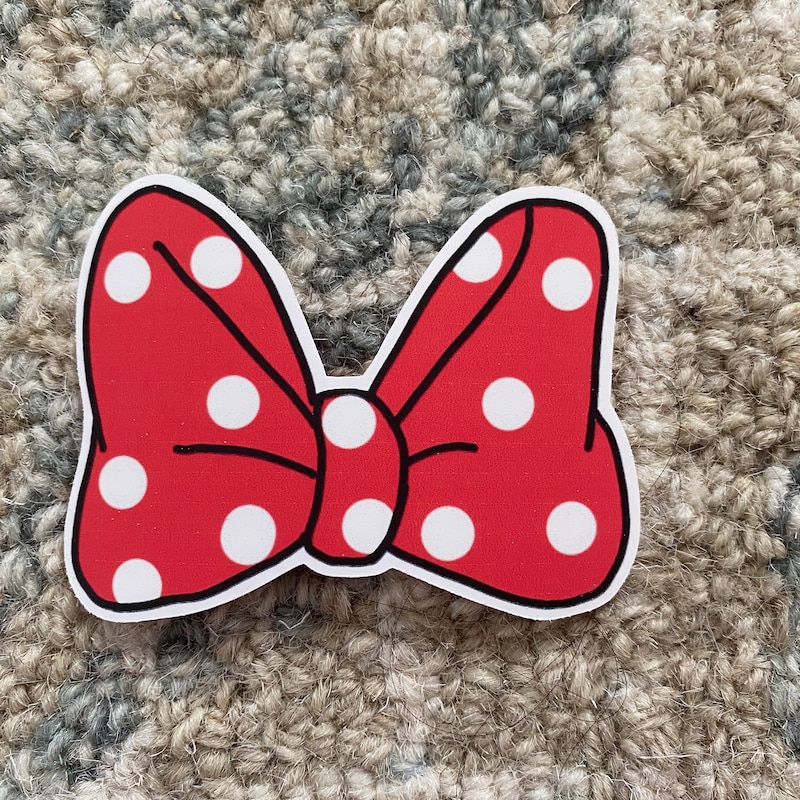 Minnie Mouse Bow - Etsy