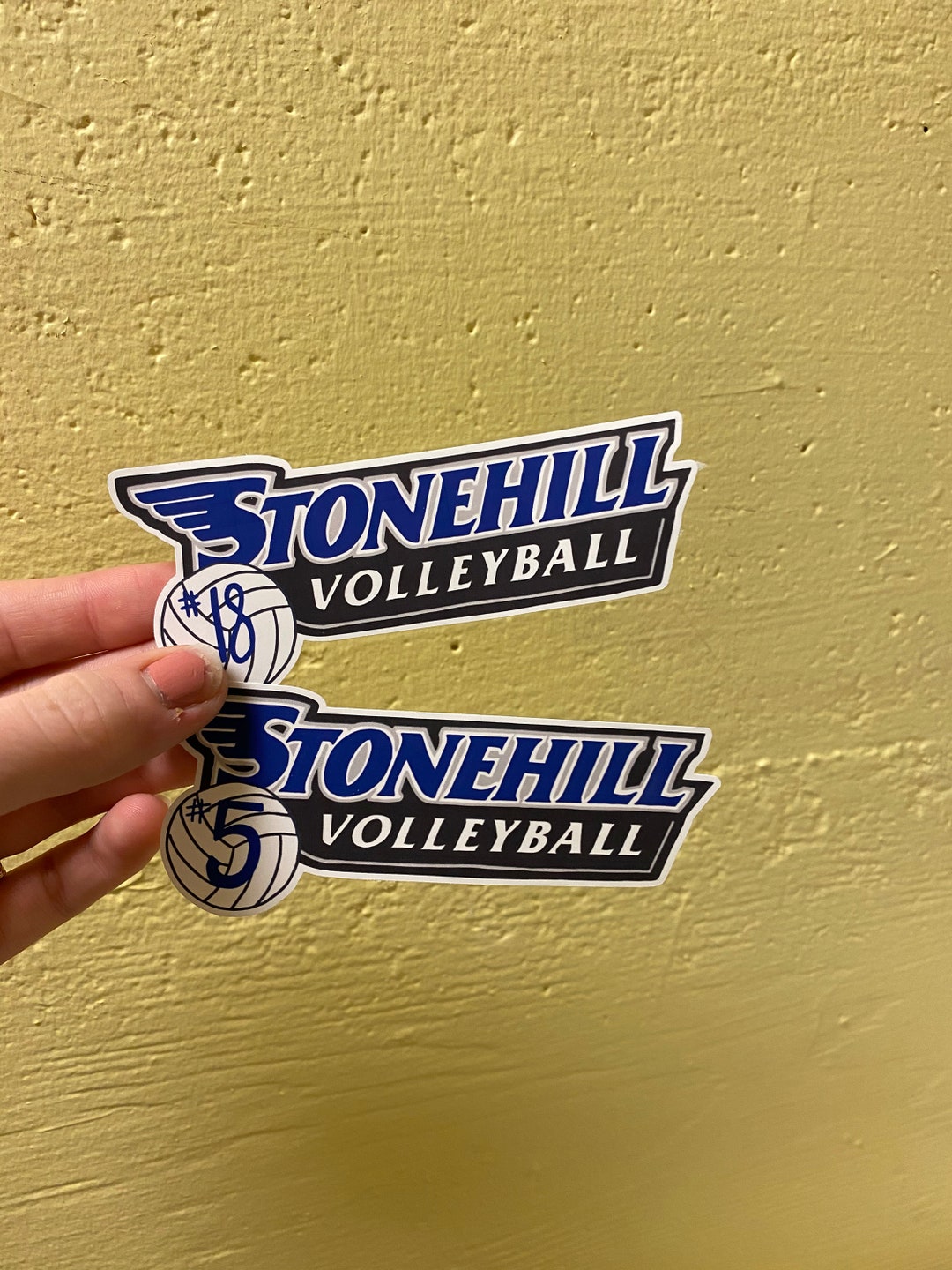 Stonehill Volleyball Sticker - Etsy