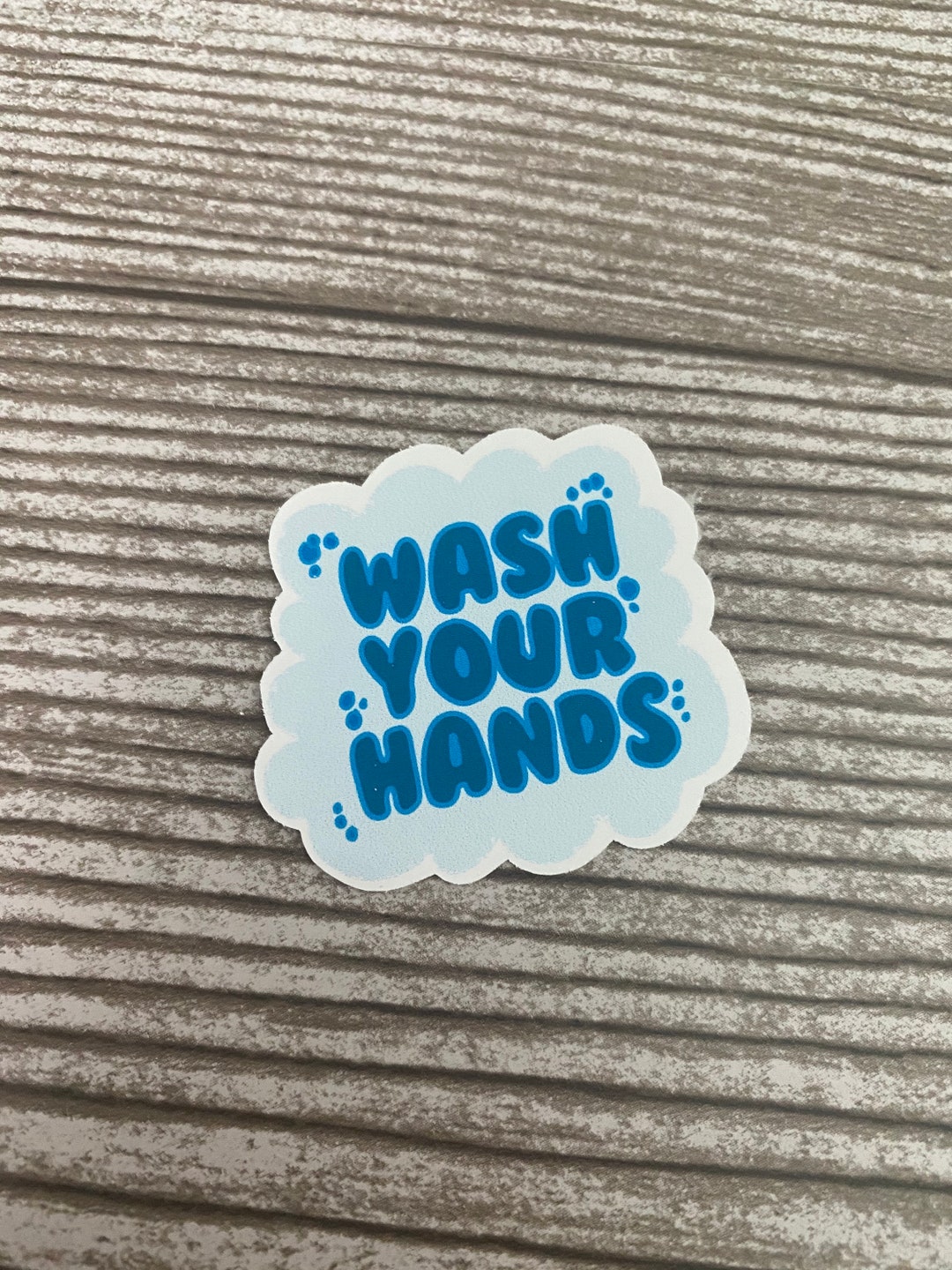 Wash Your Hands Sticker - Etsy